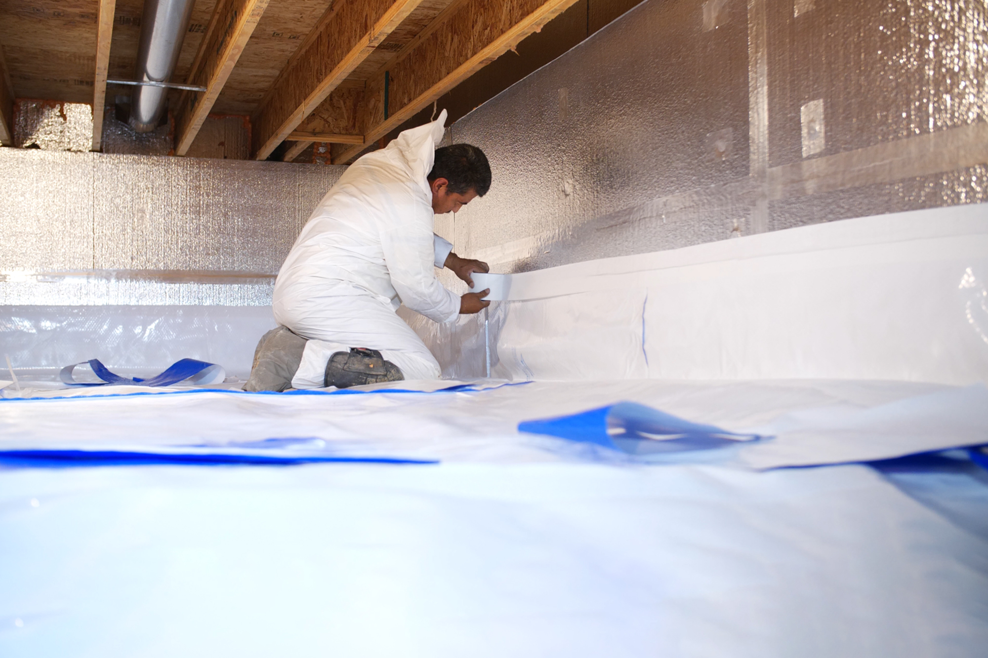 Crawl Space Waterproofing and Encapsulation