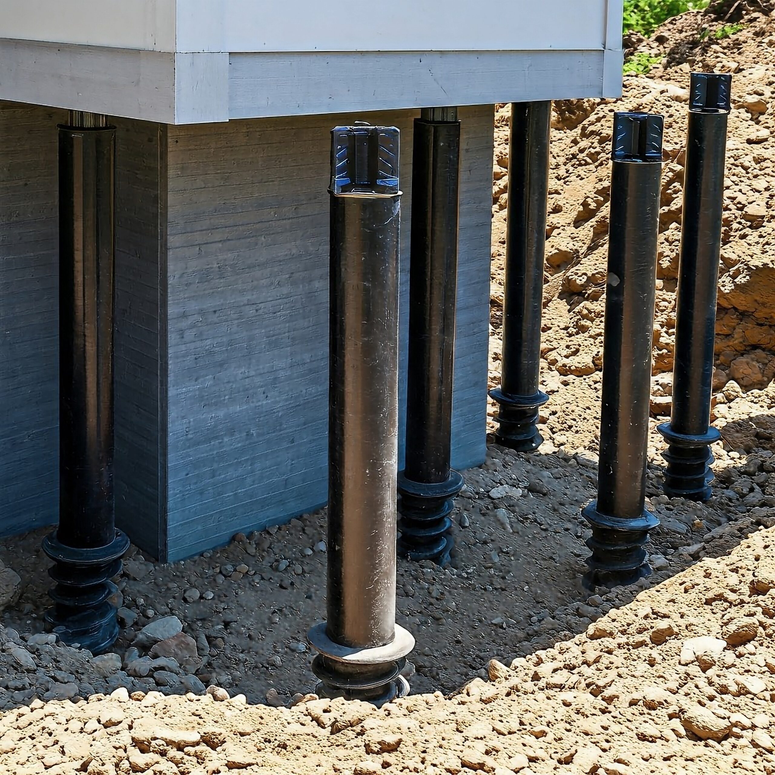 Push Piers Charlotte, NC - Sedona Waterproofing - 704-960-7906